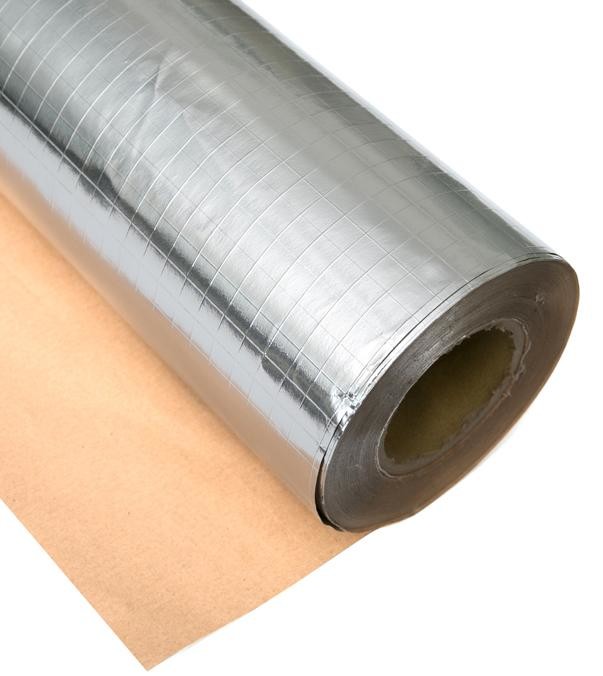 Corrosion Resistance Foil Faced Kraft Paper 1.2m Heat Sealing