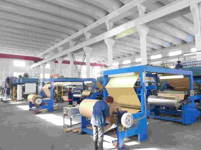 China UN.Tex (Dalian) Co.,Ltd factory production line